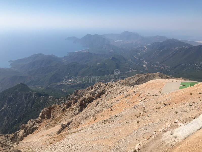 Mountain Road Formed of Large Rocks, Stones and Boulders Stock Photo ...