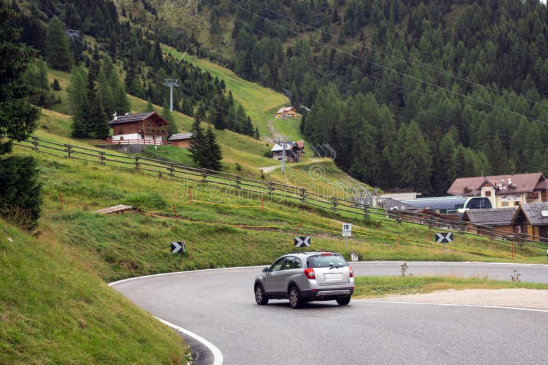 Mountain road at the Italy stock photo. Image of outdoors - 144006970