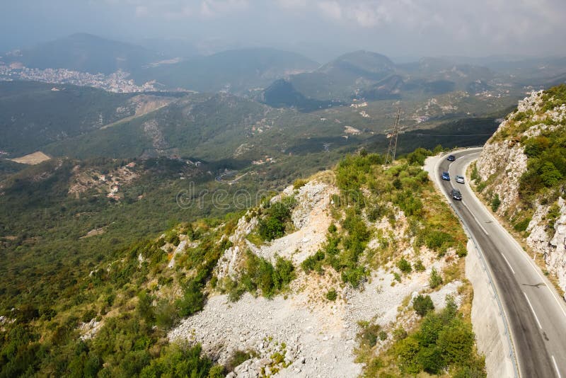The Mountain Road In Montenegro Stock Photo - Image: 51379486