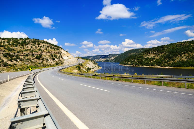 Mountain road in Turkey stock photo. Image of scenic - 56594770