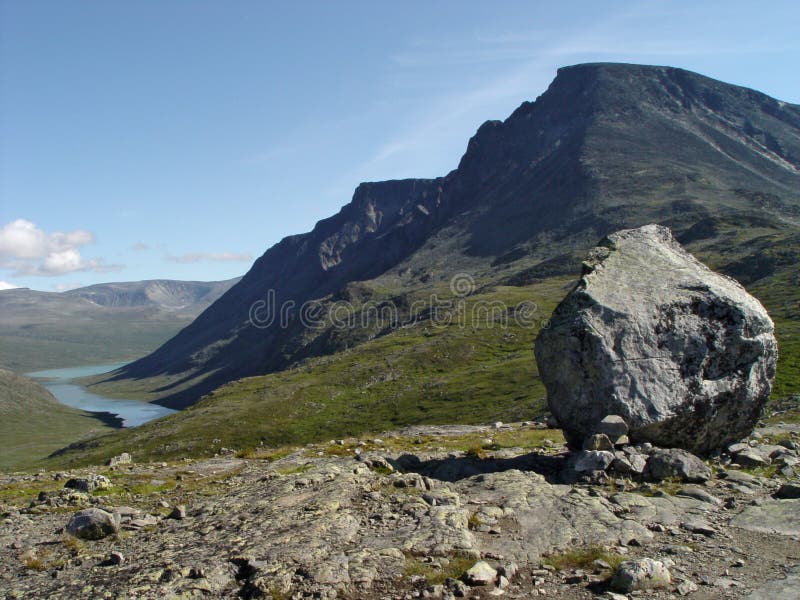 Mountain rock stock image. Image of europe, norway, peace - 485417