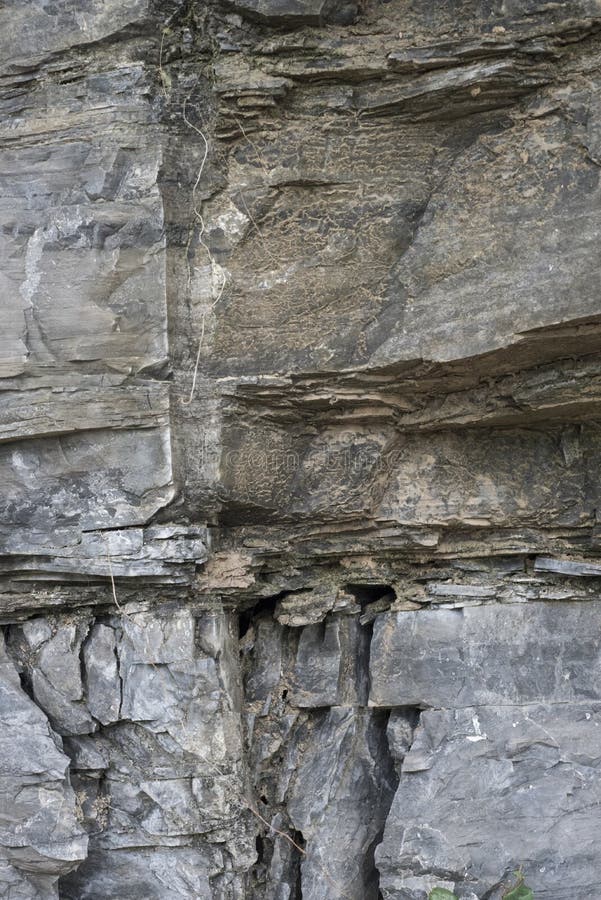 Mountain Rock Surface with Strata Stock Photo - Image of layer, stone ...
