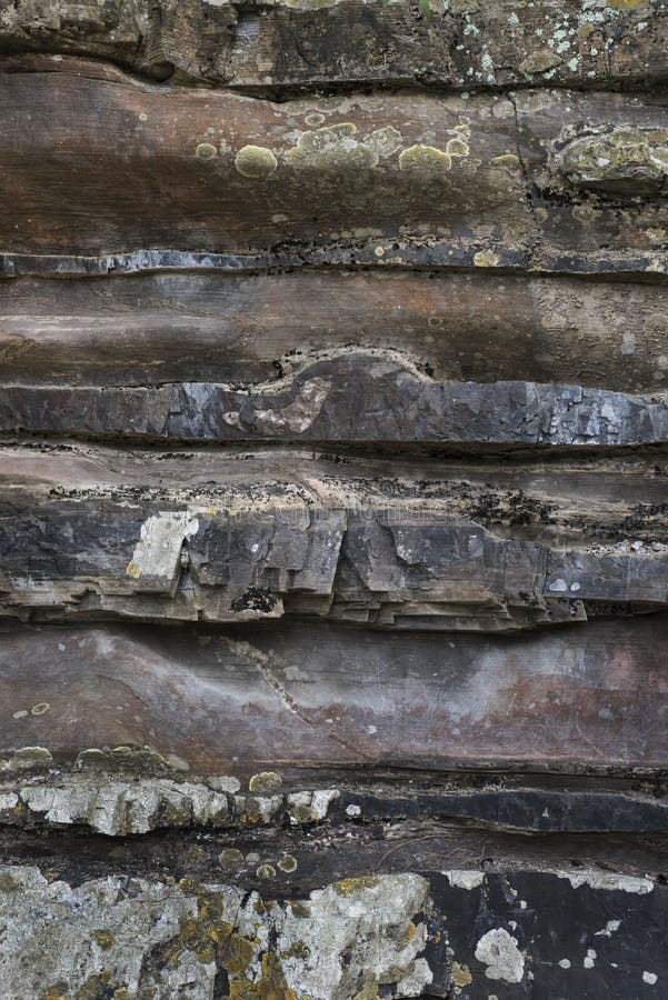 Mountain Rock Surface with Strata Stock Image - Image of backdrop ...