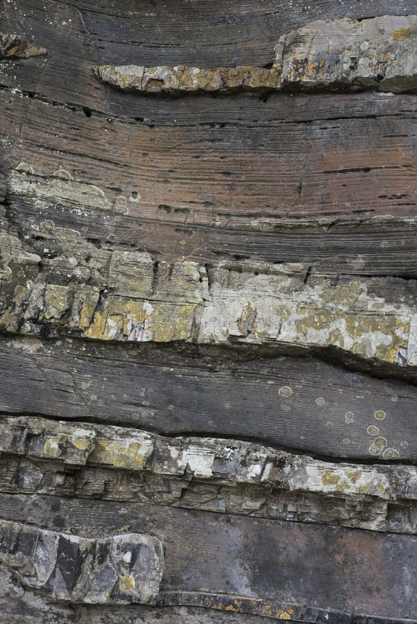 Mountain Rock Surface with Strata Stock Image - Image of grunge, rocky ...