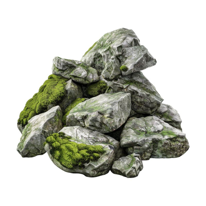 Mountain Rock on Transparent Background - Ai Generated Stock ...