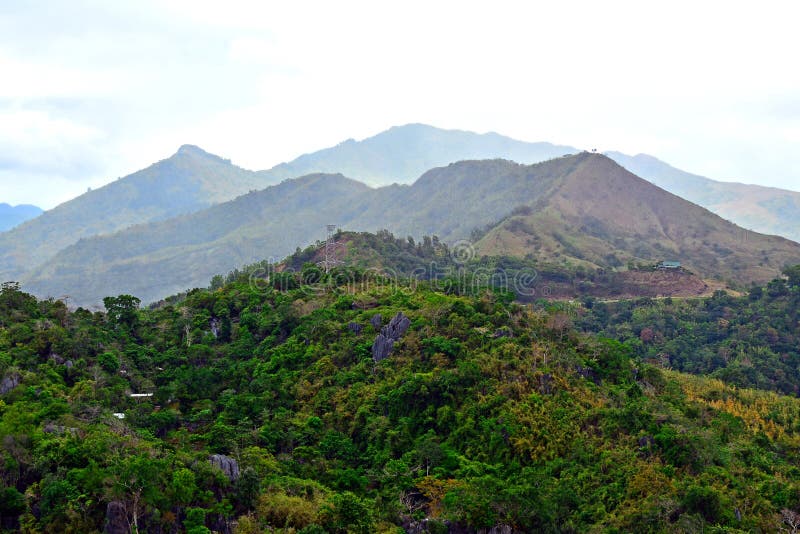 Mountain and Rocks Plus Trees Growing Stock Image - Image of travel ...