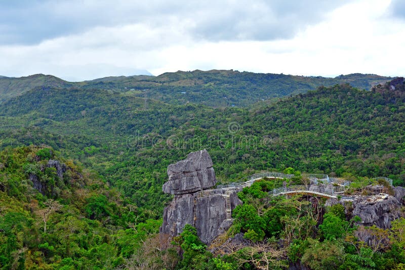 Mountain and Rocks Plus Trees Growing Stock Image - Image of leaves ...