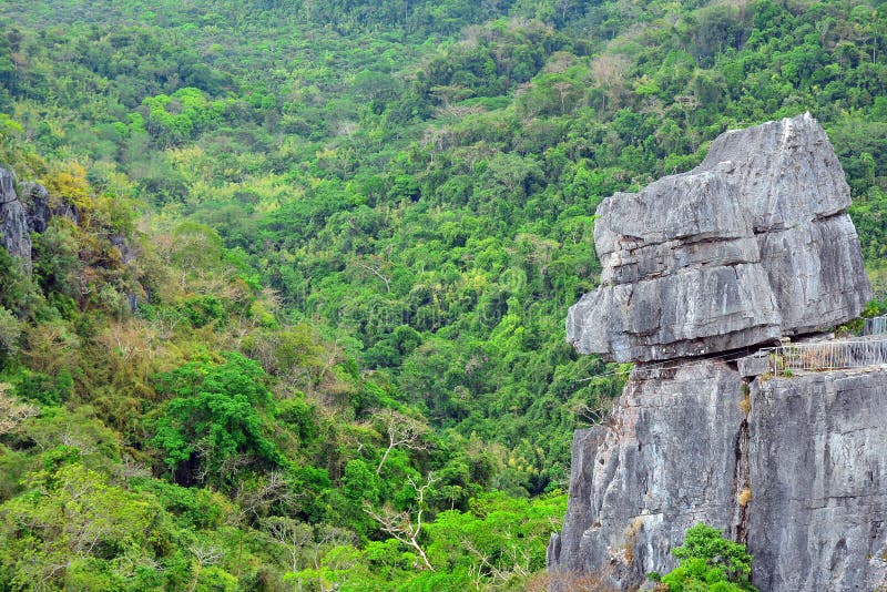 Mountain and Rocks Plus Trees Growing Stock Image - Image of rock ...