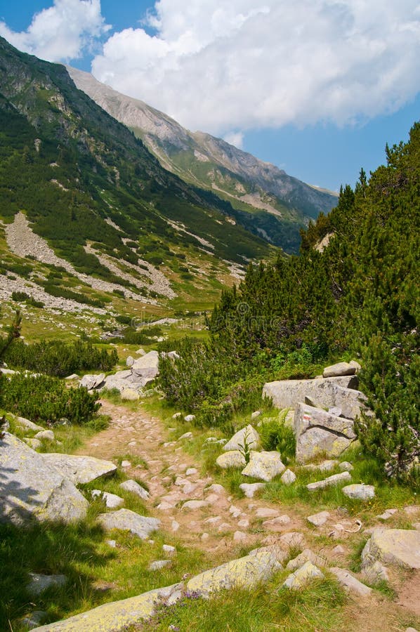 Mountain path stock photo. Image of mountains, heat, nature - 17061342