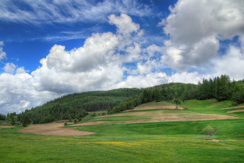 Mountain Rodopi stock image. Image of landscape, panorama - 27745495