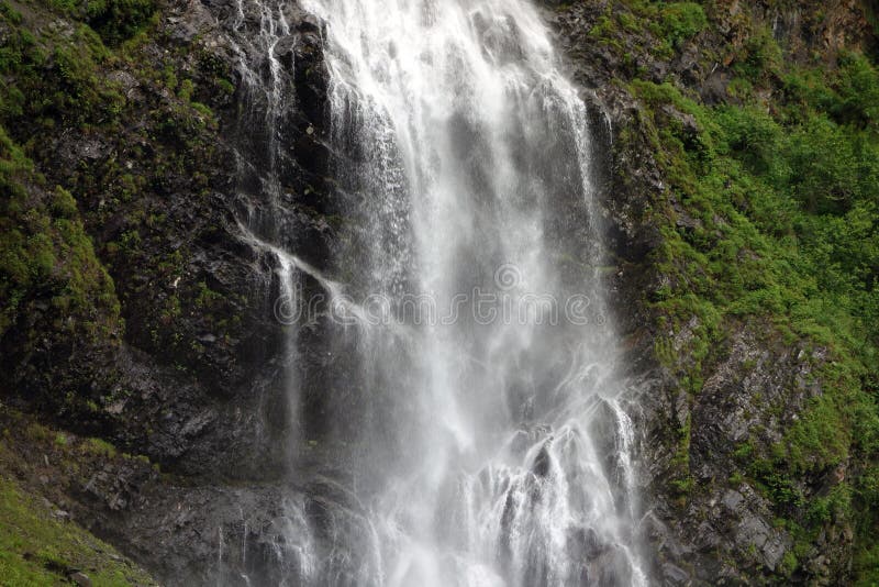 Mountain Run-off in the Spring Stock Photo - Image of white, spring ...