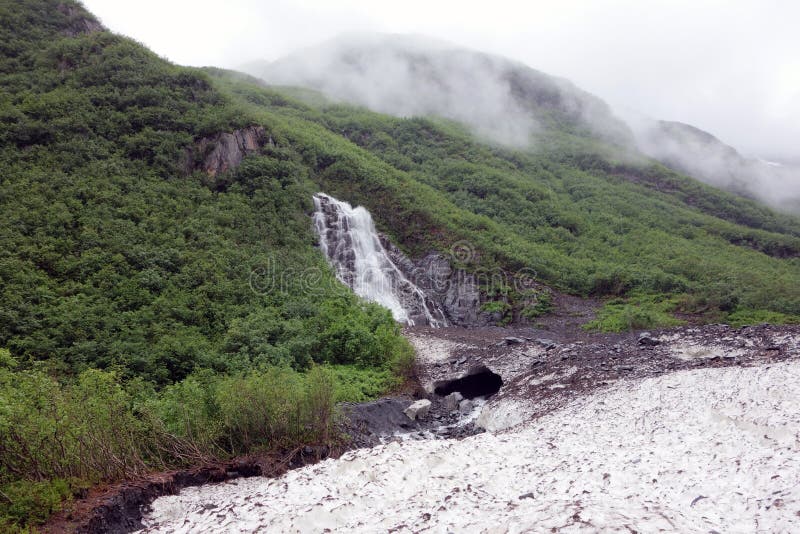 Mountain Run-off In The Spring Stock Photo - Image of natural, pretty ...