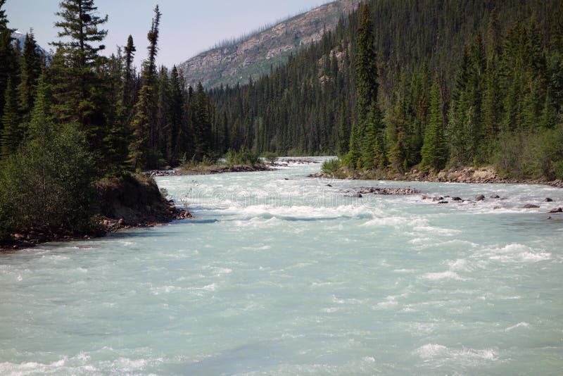 Mountain Runoff in the Spring Stock Image - Image of rockies, bowriver ...