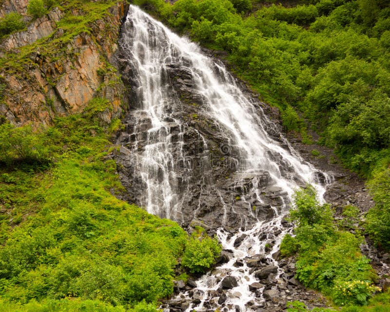 Mountain Runoff in the Springtime Stock Photo - Image of beauty ...