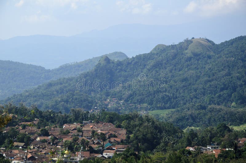 Mountain and Rural Villages Stock Photo - Image of indonesia, villages ...