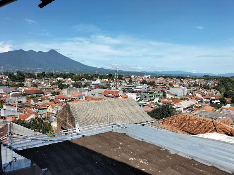 Mountain Salak Bogor City Indonesia Stock Photo - Image of bogor ...
