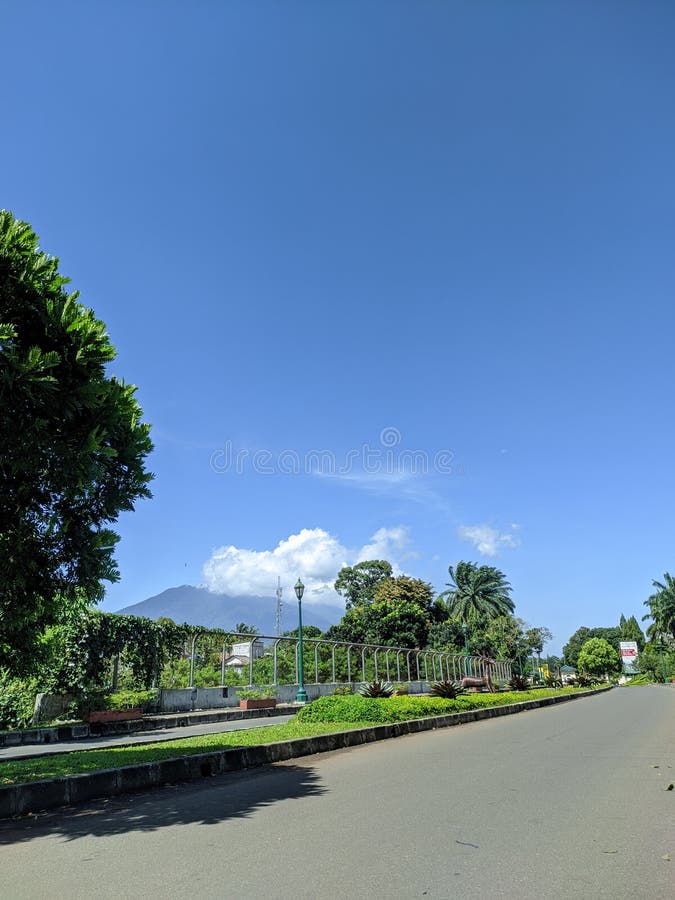 Mountain Salak Bogor stock photo. Image of bogor, skyscraper - 267367152