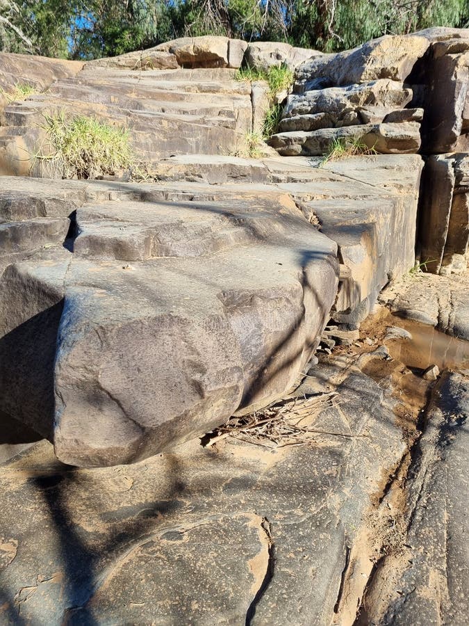 Mountain Side Rocks Natural Steps Stock Photo - Image of boulder, side ...