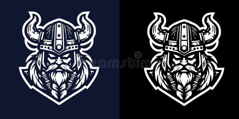 Editable Warrior Mask Logo Suitable for E Sport Logo Stock Vector ...