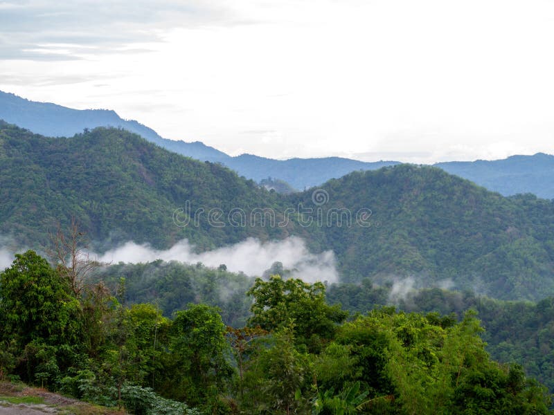 Mountain and Sky at Phetchabun Stock Photo - Image of adventure, field ...