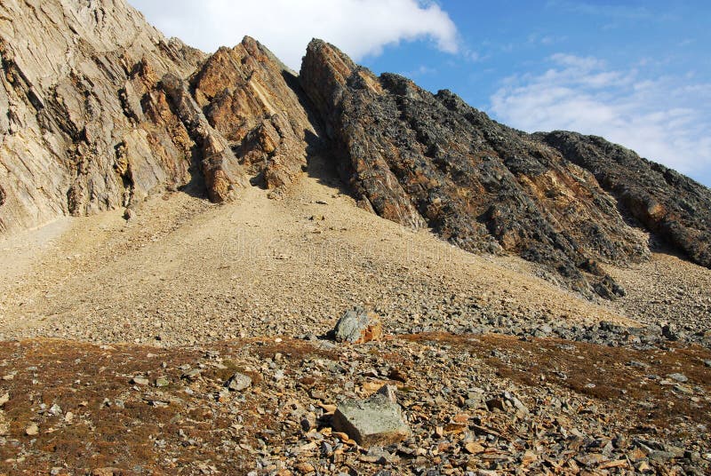 Mountain slope stock image. Image of lines, peaks, beautiful - 7307589