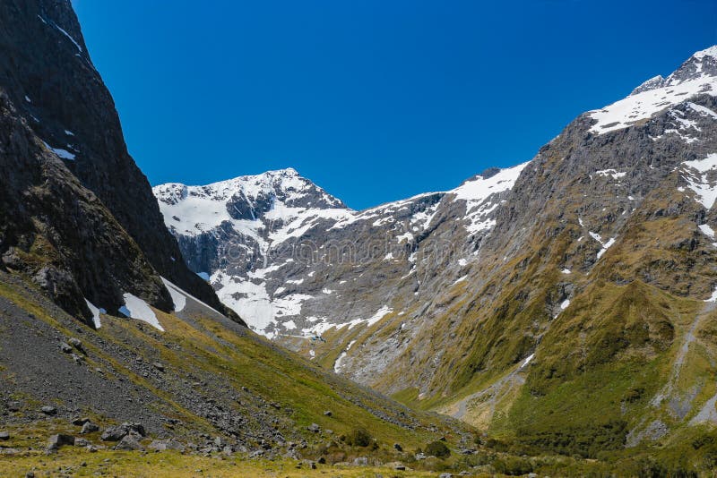 Mountain snow Cap stock image. Image of cold, mountain - 65835895