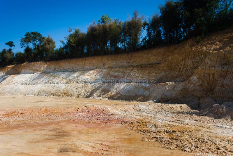 Mountain of Soil after Being Dig Stock Image - Image of outdoor, sand ...