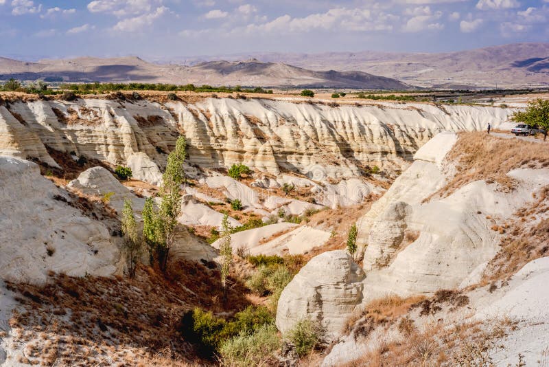 Mountain with Spectacular Structure Under Sunny Sky Stock Photo - Image ...