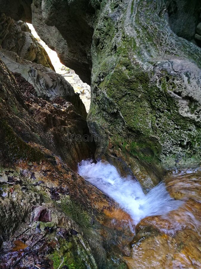 The mountain spring river stock photo. Image of river - 178648518