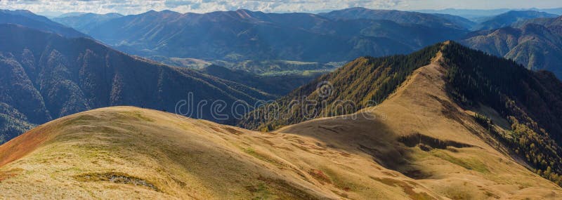 Mountain spur stock image. Image of carpathians, nature - 44318607