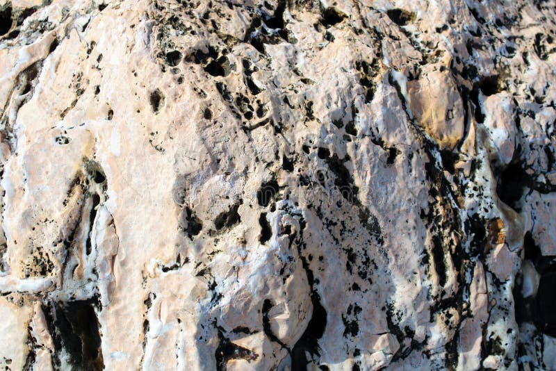 Mountain Stone Corroded by Winds Stock Photo - Image of green, natural ...