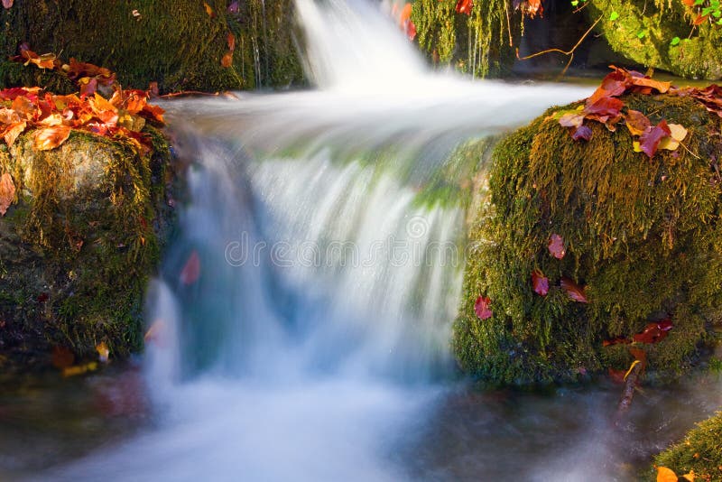 Mountain stream stock image. Image of autumn, cascade - 18287055