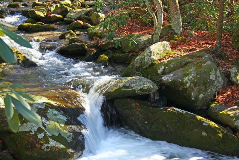 Mountain stream stock photo. Image of stream, flowing - 22292220