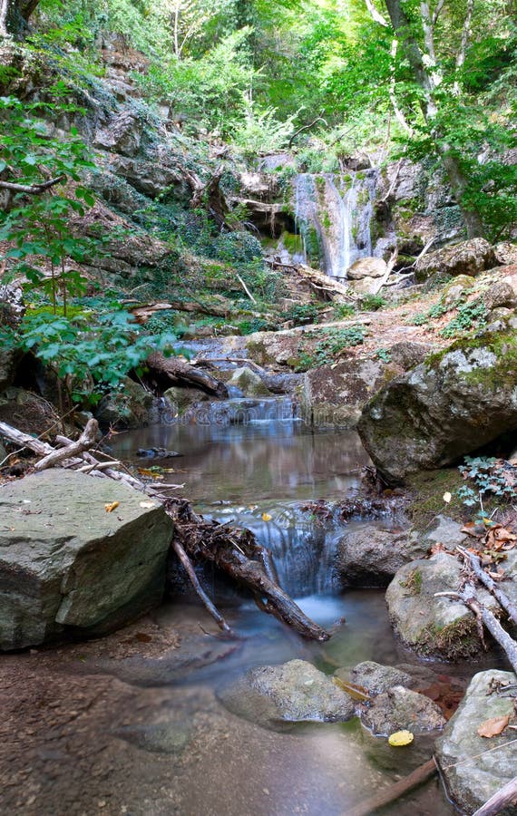 Mountain stream stock photo. Image of light, beam, nature - 23227528