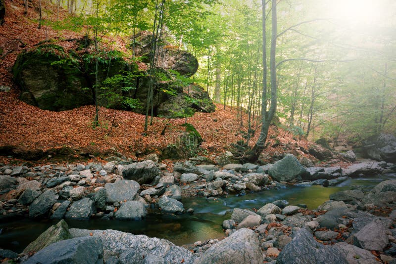 Mountain stream stock image. Image of nonurban, wilderness - 26927177