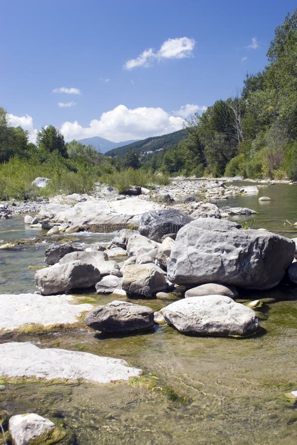 Mountain stream stock image. Image of traditional, borgo - 3255007