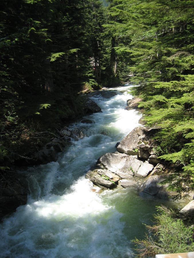 Mountain stream stock image. Image of landscape, rushing - 5699499