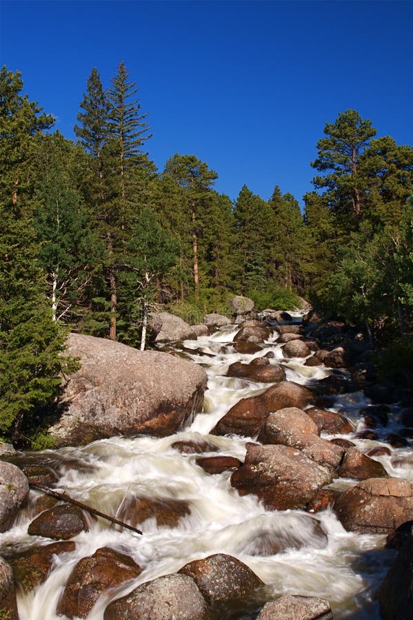 Mountain Stream stock image. Image of summer, river, environment - 6188269