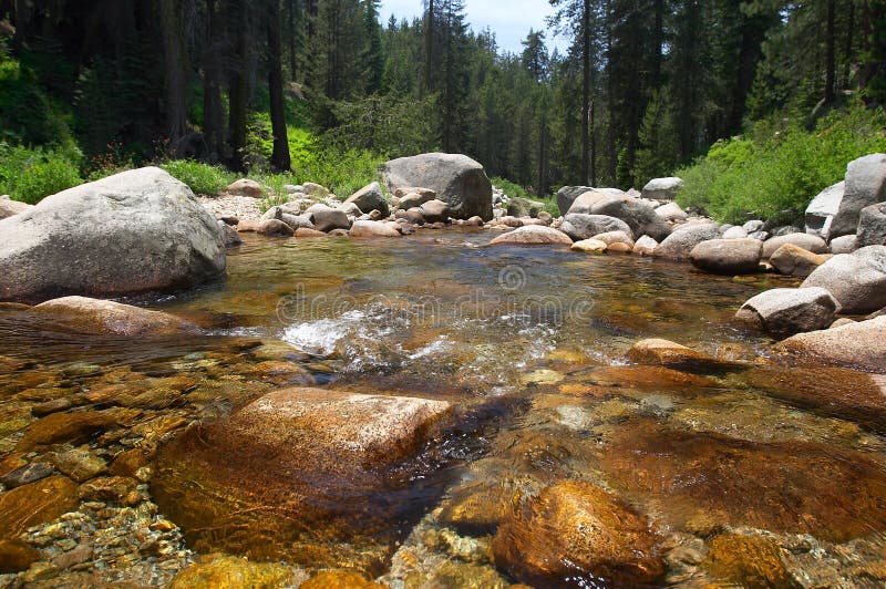 Mountain stream stock photo. Image of nature, stones, stream - 617402