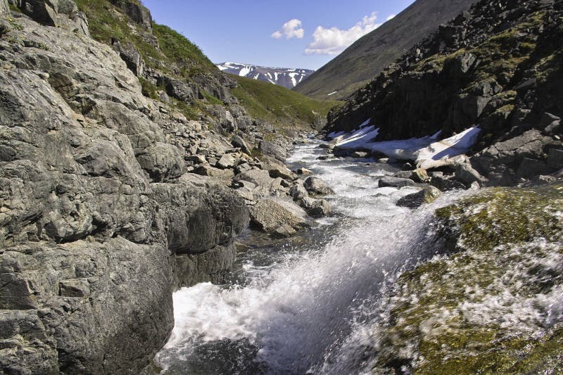 Mountain stream stock photo. Image of water, geology - 377155018