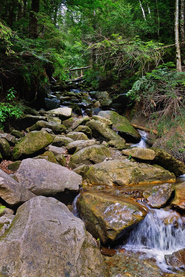 Mountain stream stock image. Image of rocks, stream, mountain - 54880235