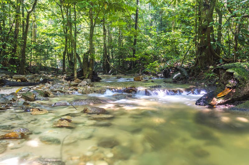 Mountain stream stock photo. Image of rock, splash, recreation - 33430946
