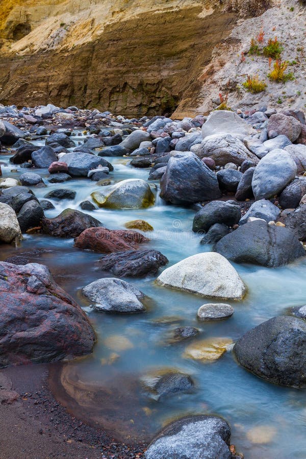 Stream and Stones. Forest River Stock Photo - Image of forest ...