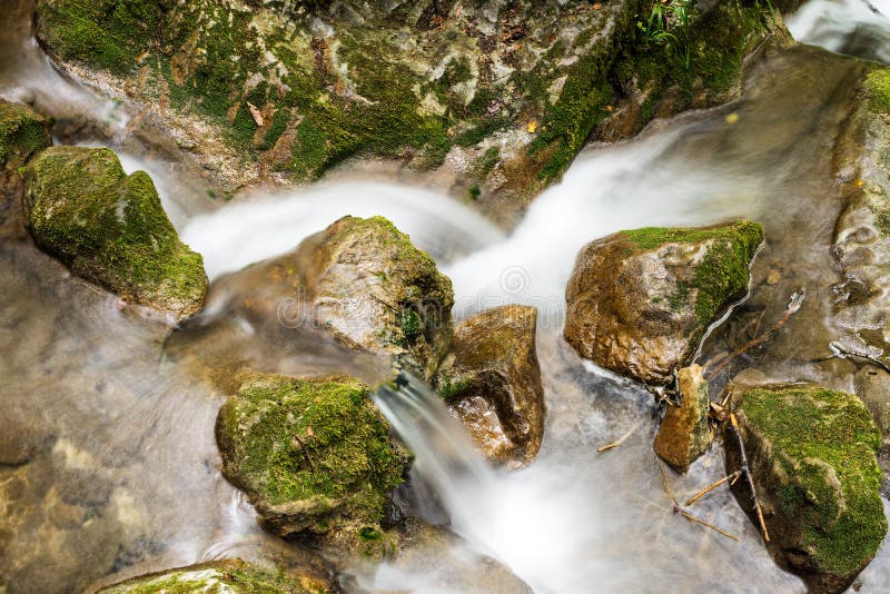 Mountain Stream Waterfall stock image. Image of landscape - 58412131