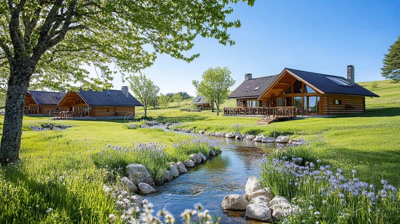 Streamside Cabins Stock Photos - Free & Royalty-Free Stock Photos from ...