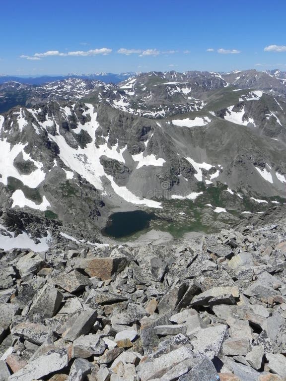 Mountain summit 2 stock photo. Image of summit, peaks - 21481422