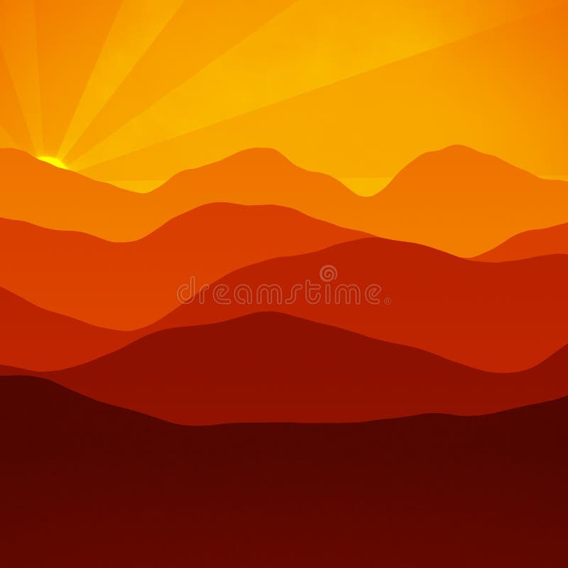 2d Mountain Sunset Background Stock Photos - Free & Royalty-Free Stock ...