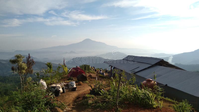 Mountain in Tampomas Sumedang Stock Photo - Image of barat, indonesia ...