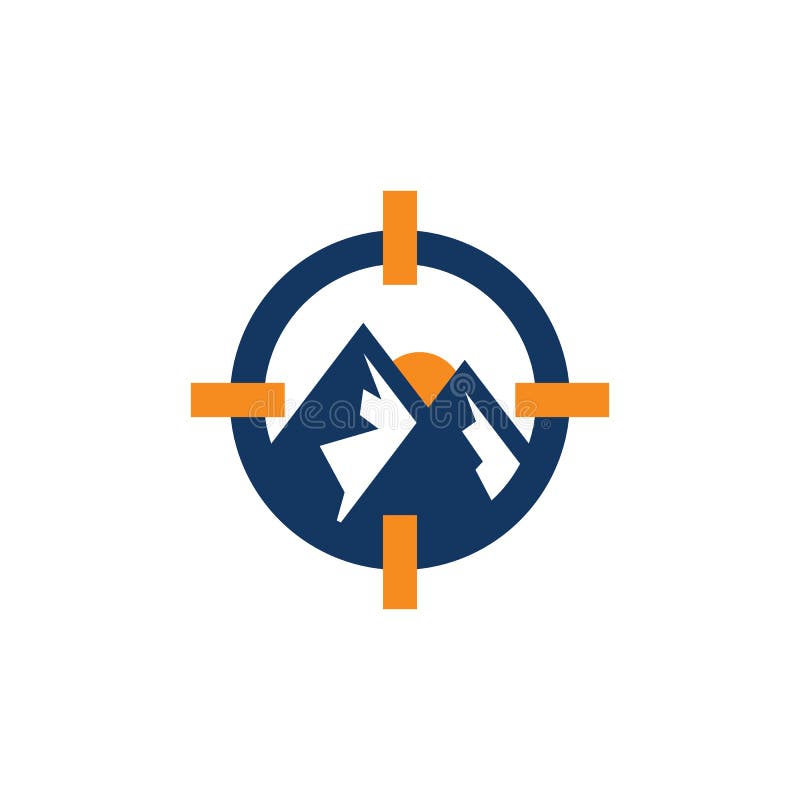 Travel Target Logo Icon Design Stock Vector - Illustration of arrow ...