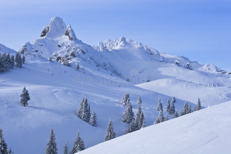 Winter Landscape stock photo. Image of landscape, alps - 21163176